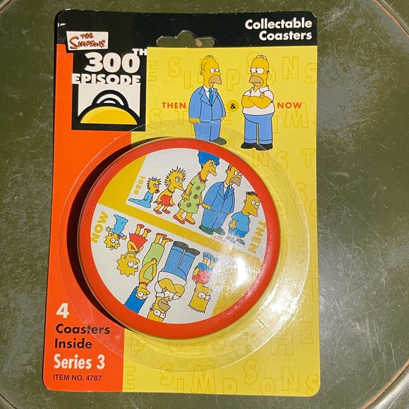 Simpsons | Kitchen | Simpsons Coasters Tin Series 3 New 203 | Poshmark